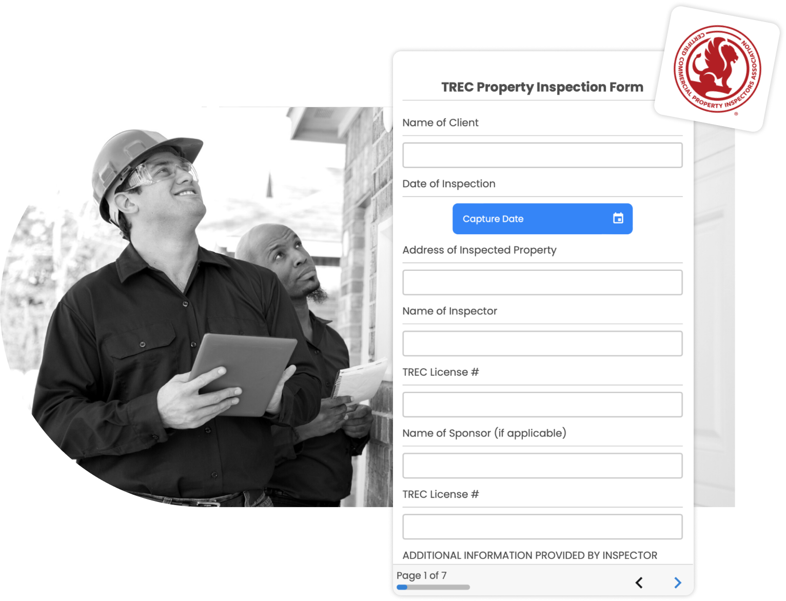 TREC Property Inspection Software, TREC Forms & PDFs